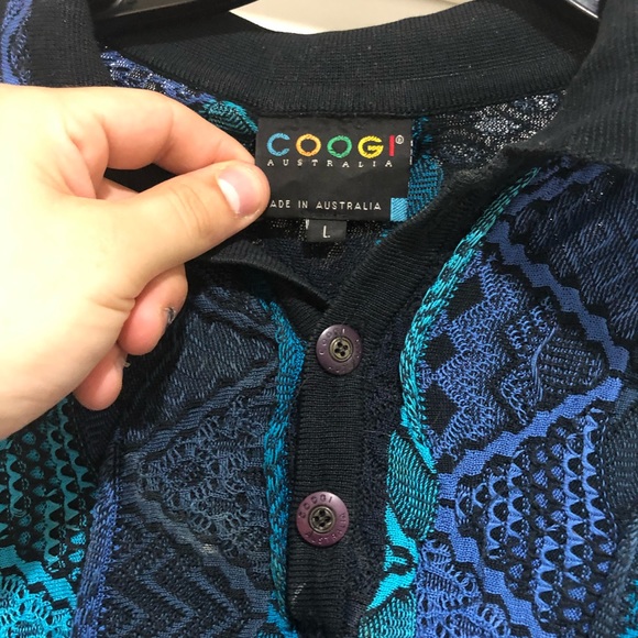COOGI | Sweaters | Vintage 9s Coogi Sweater Medium Multi Color Og ...